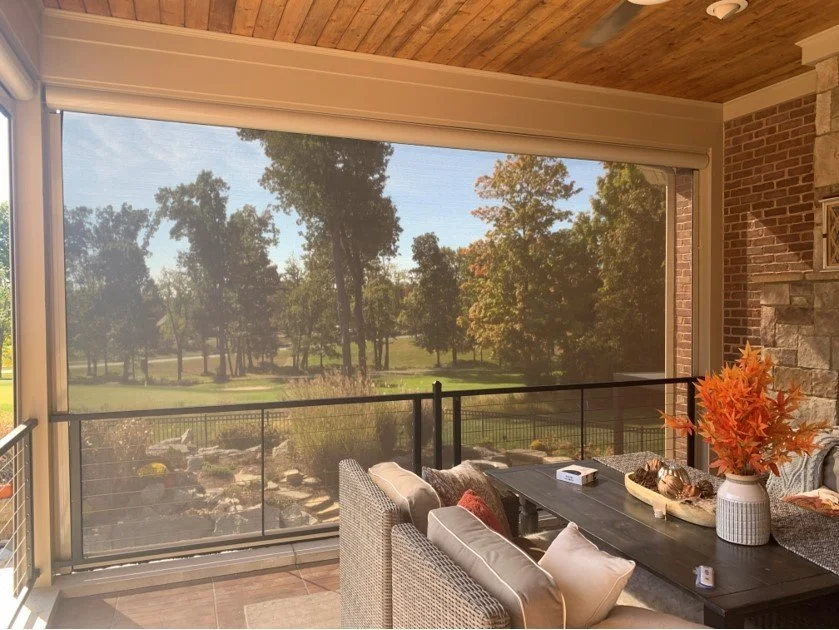 Exterior Retractable Screens — DSMBlinds.com