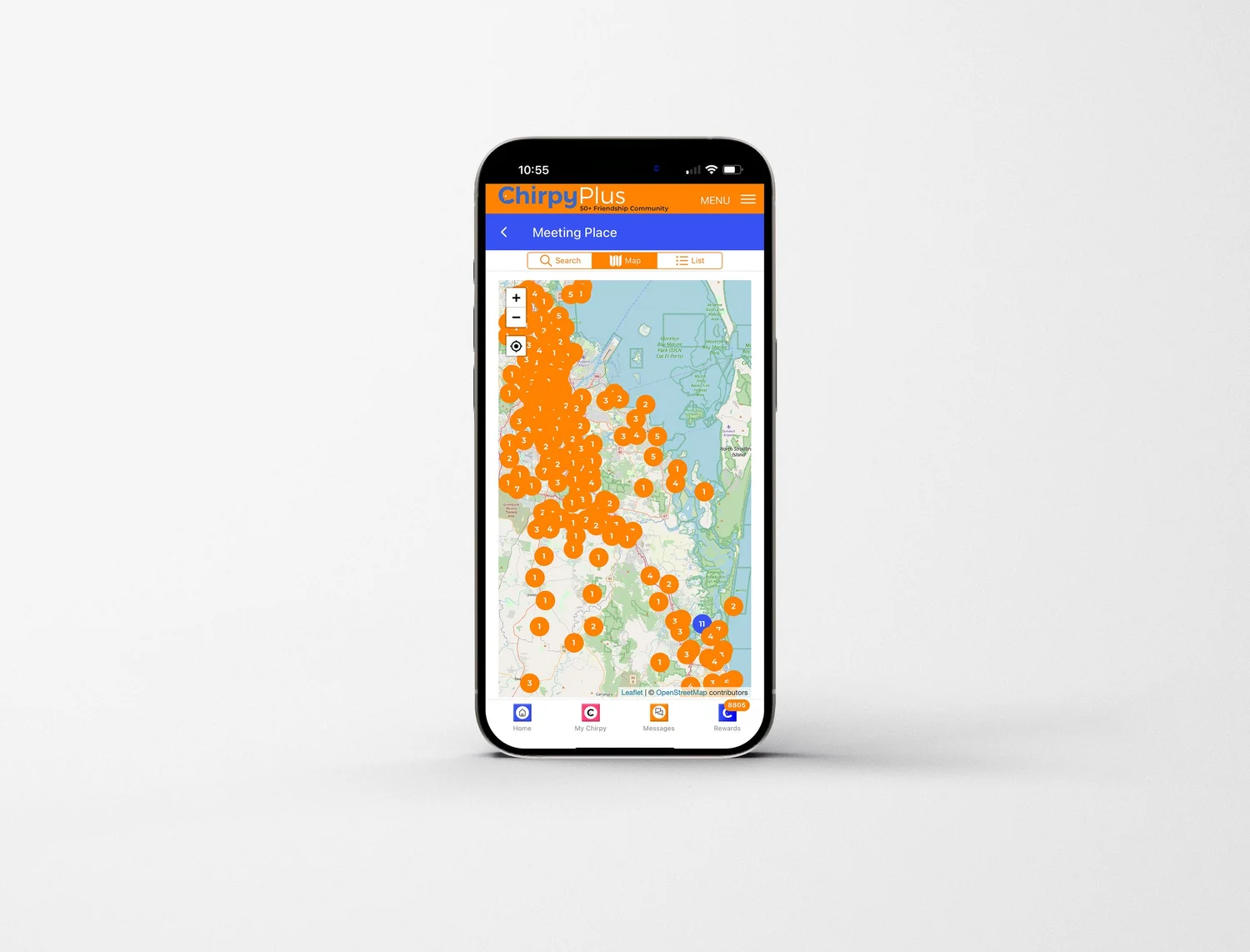 Chirpy Plus 50+ Friendship Community | Home