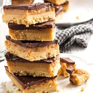 No-Bake Millionaire's Shortbread Bars — Bisko Bakehouse