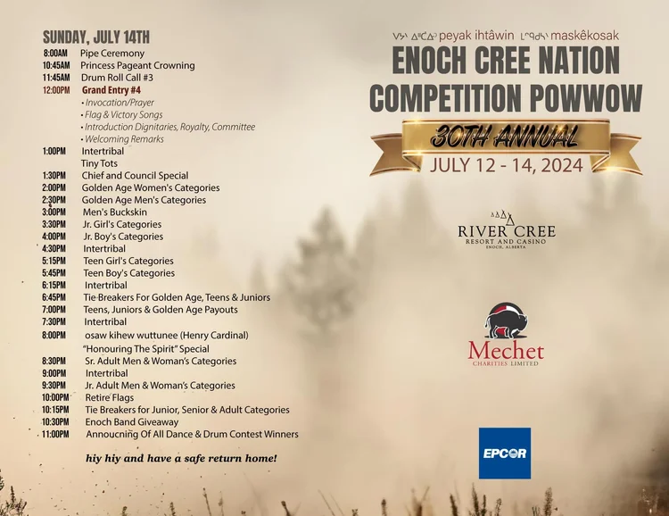 EVENTS — Enoch Cree Nation Tourism