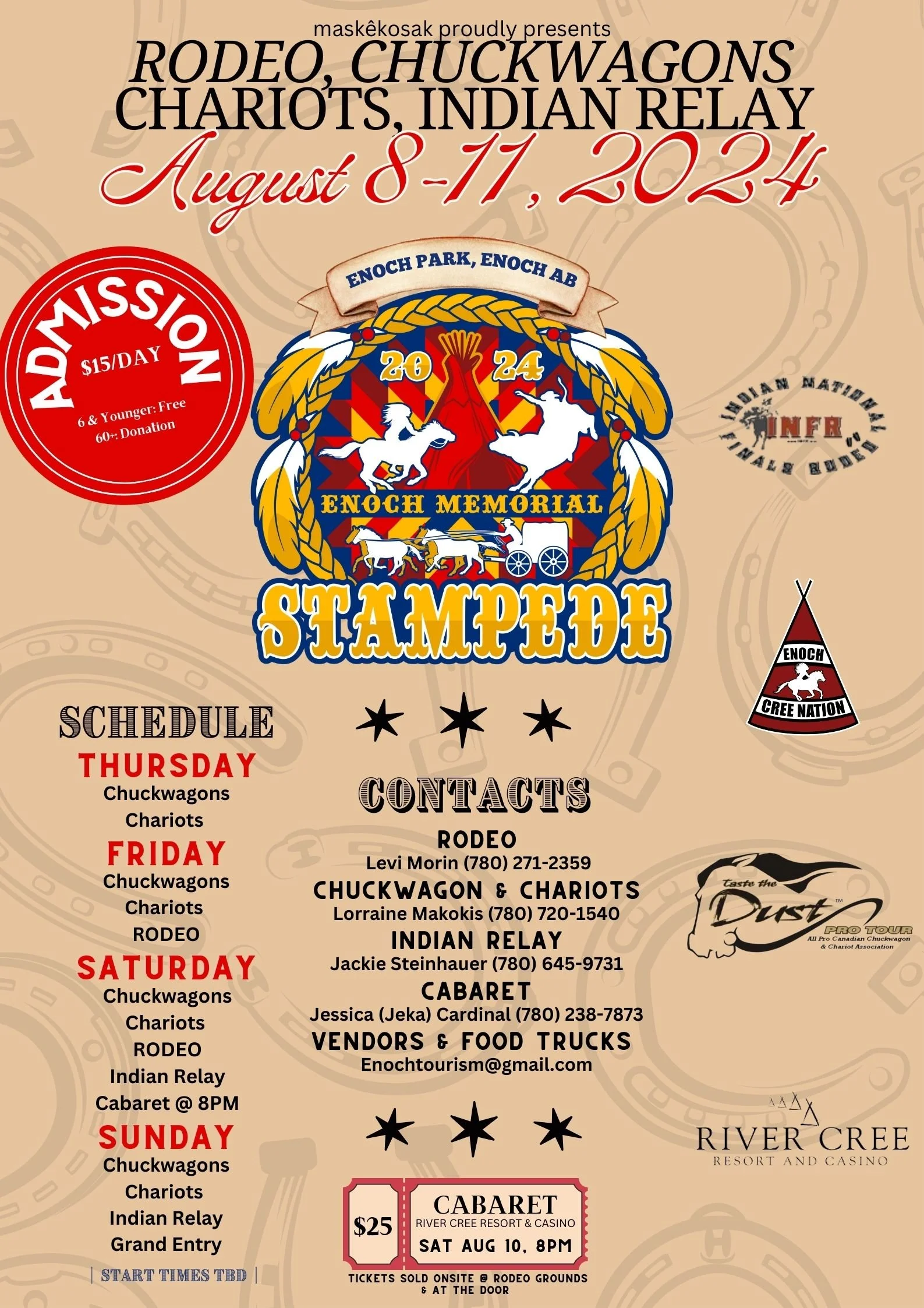 Rodeo Stampede — Enoch Cree Nation Tourism