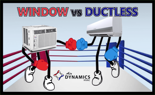 Window AC vs Ductless Mini-Split | What’s the Difference? — Air ...