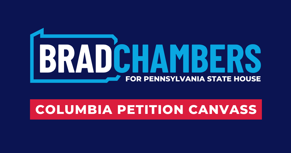 Brad Chambers for PA State House District 41