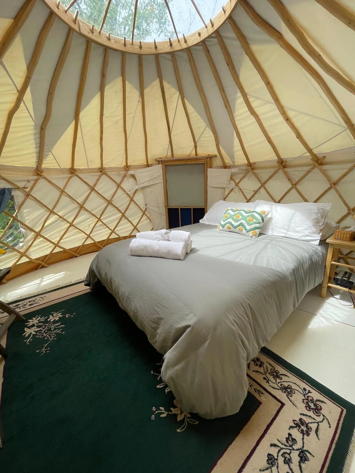 Sparrow Yurt — Sally's Brook Wilderness Cabins