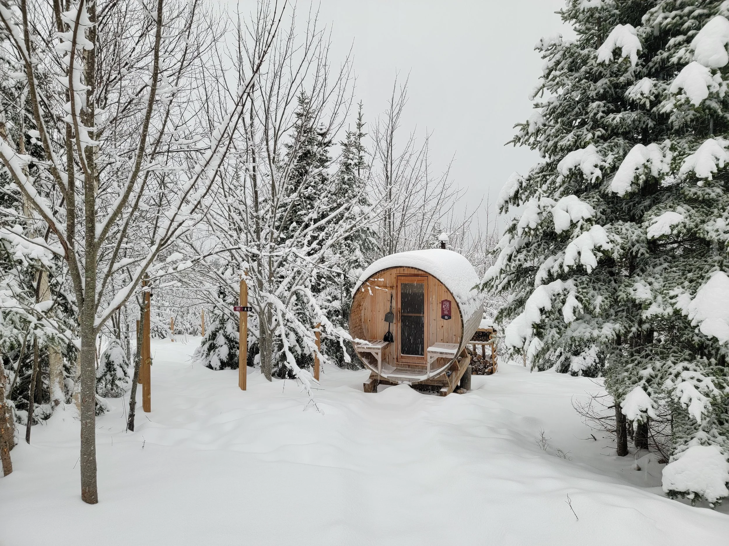 Wood Fired Sauna — Sally's Brook Wilderness Cabins
