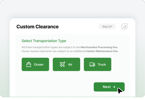 Customs Clearance — Importal