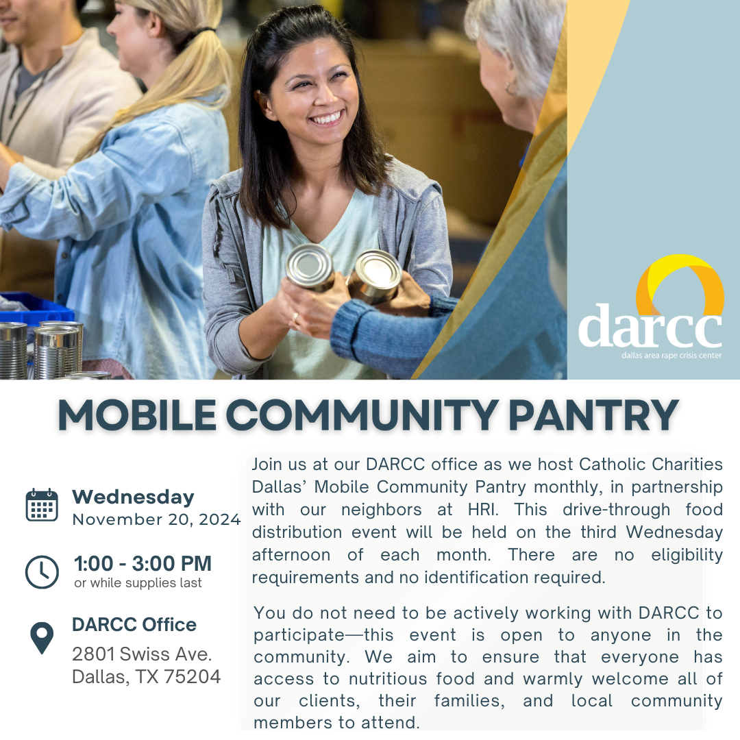 Dallas Area Rape Crisis Center | We Believe You