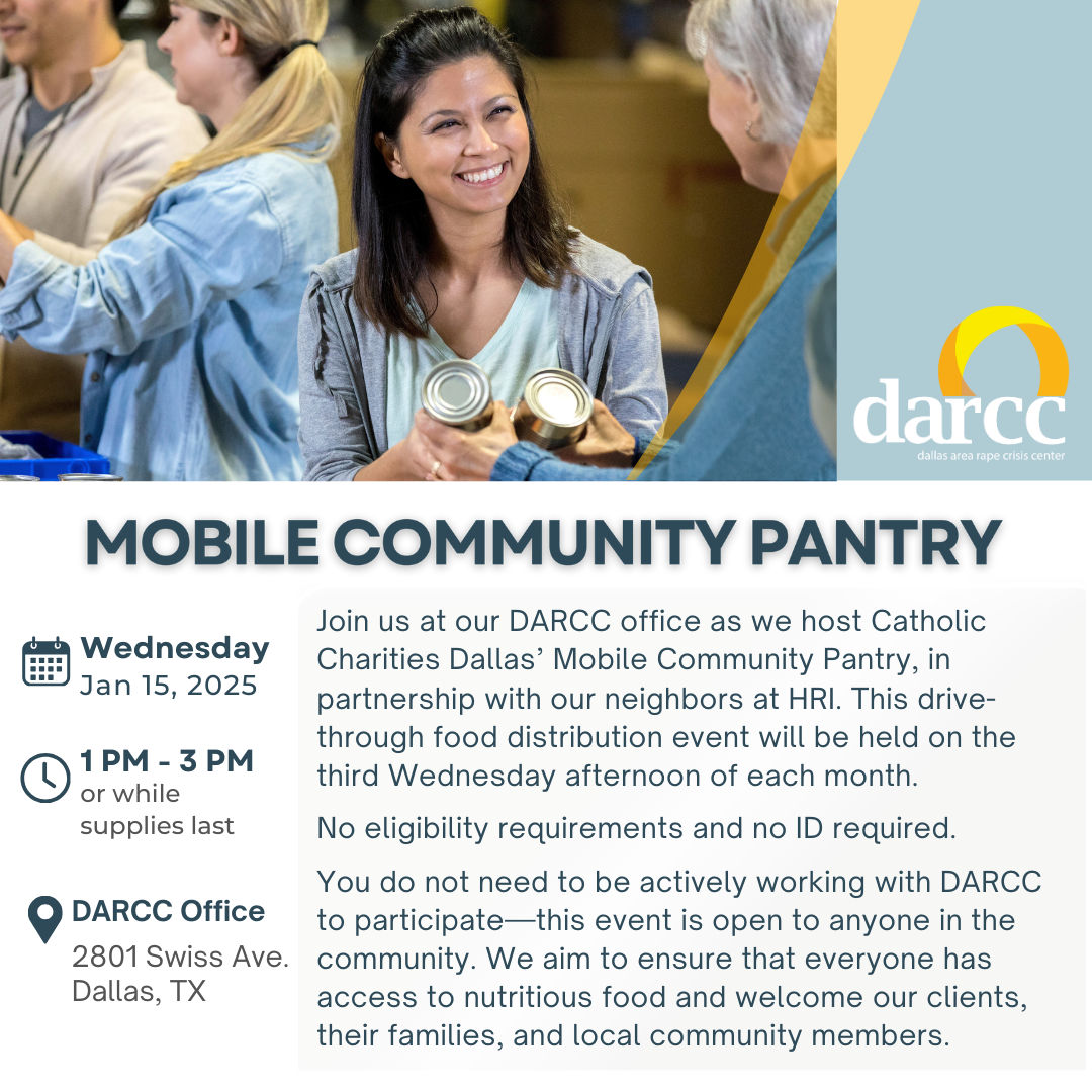 Dallas Area Rape Crisis Center | We Believe You