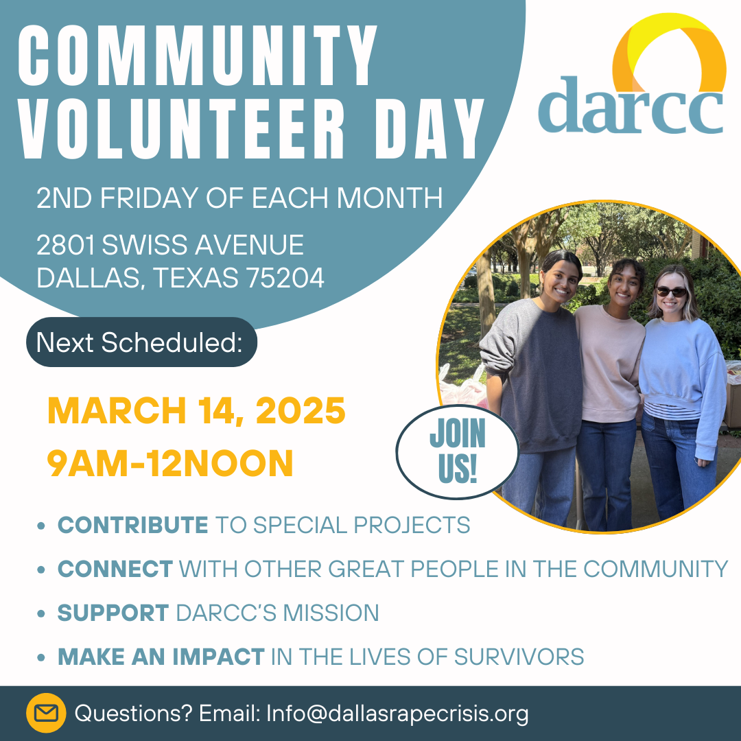 Dallas Area Rape Crisis Center | We Believe You