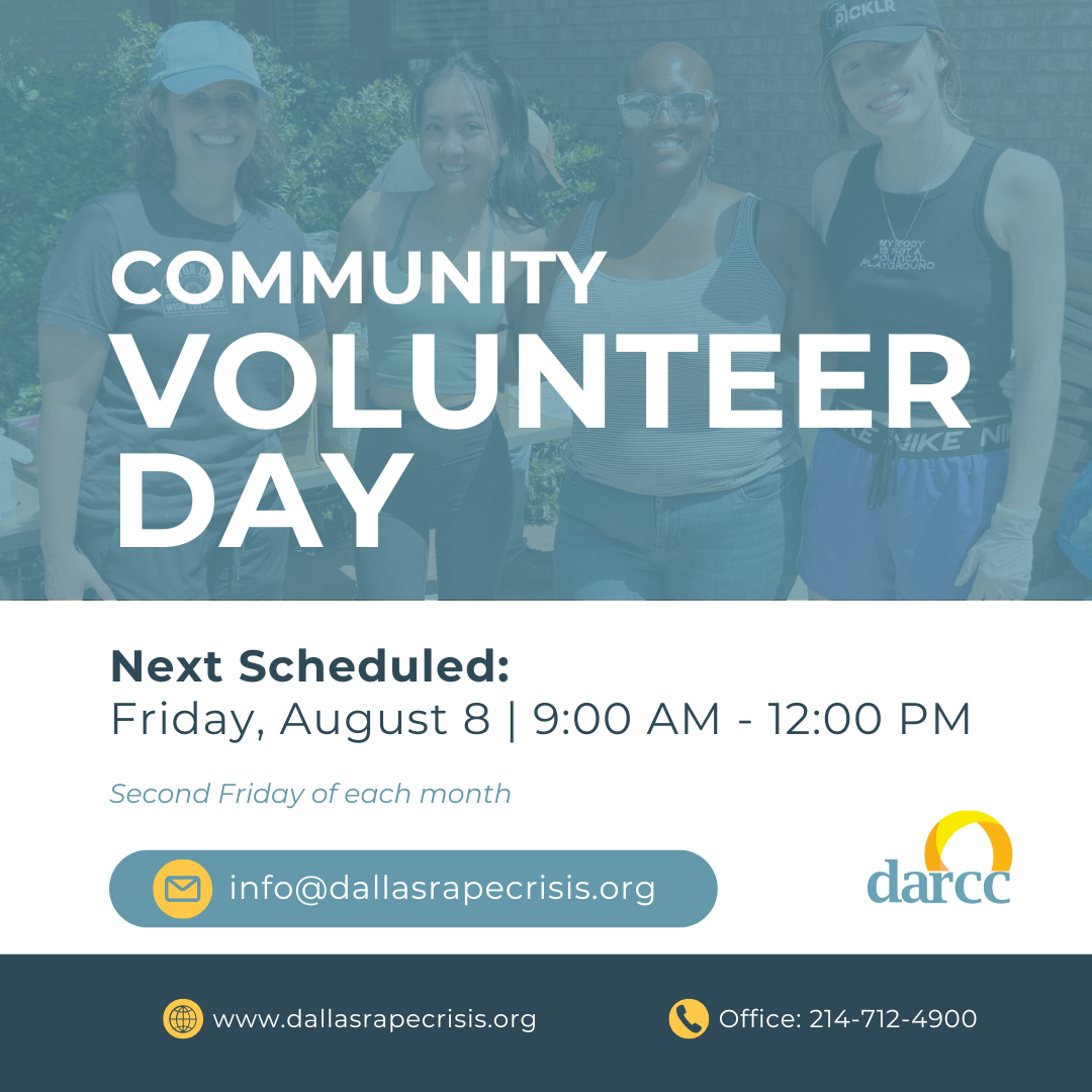 Dallas Area Rape Crisis Center | We Believe You