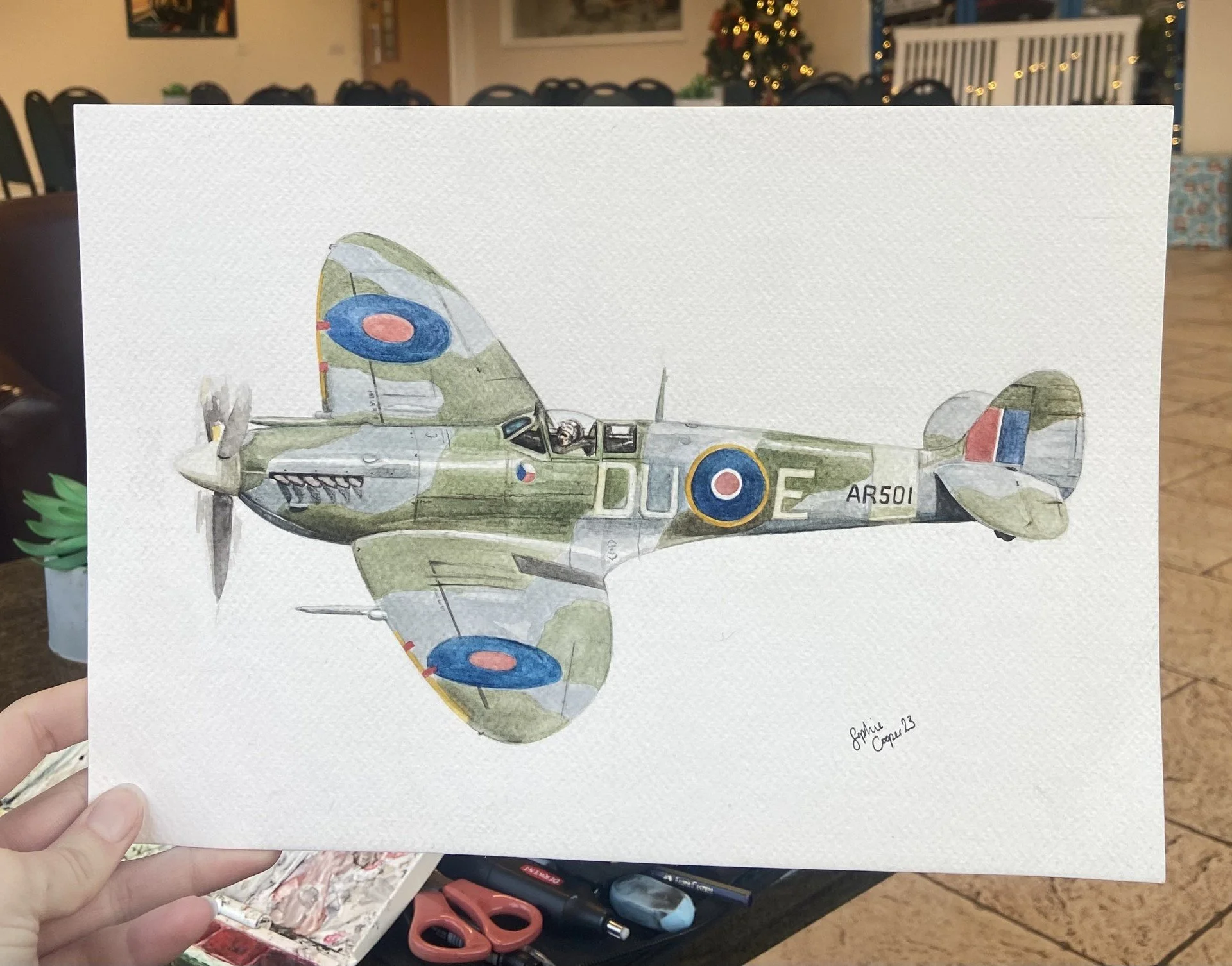 Aviation in Watercolour — Sophie Cooper Fine Art