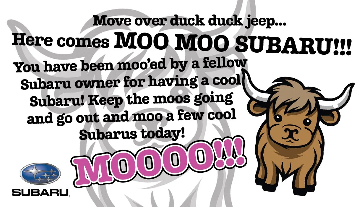 Moo Moo Bags and Tags (by the dozen) — Moobaru Store