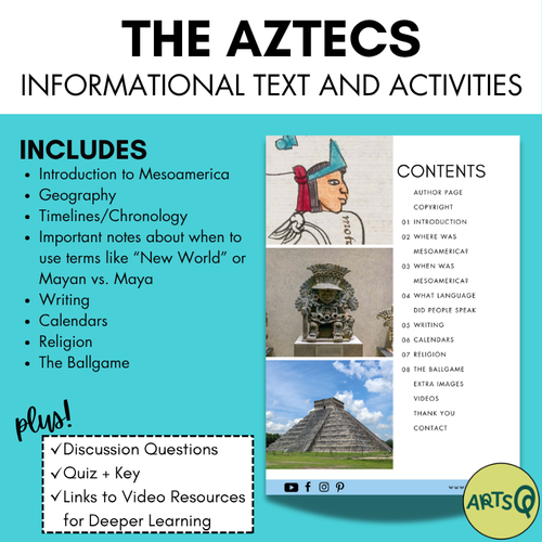 Aztec Deities and Mythology Introduction | Visual History Primer ...