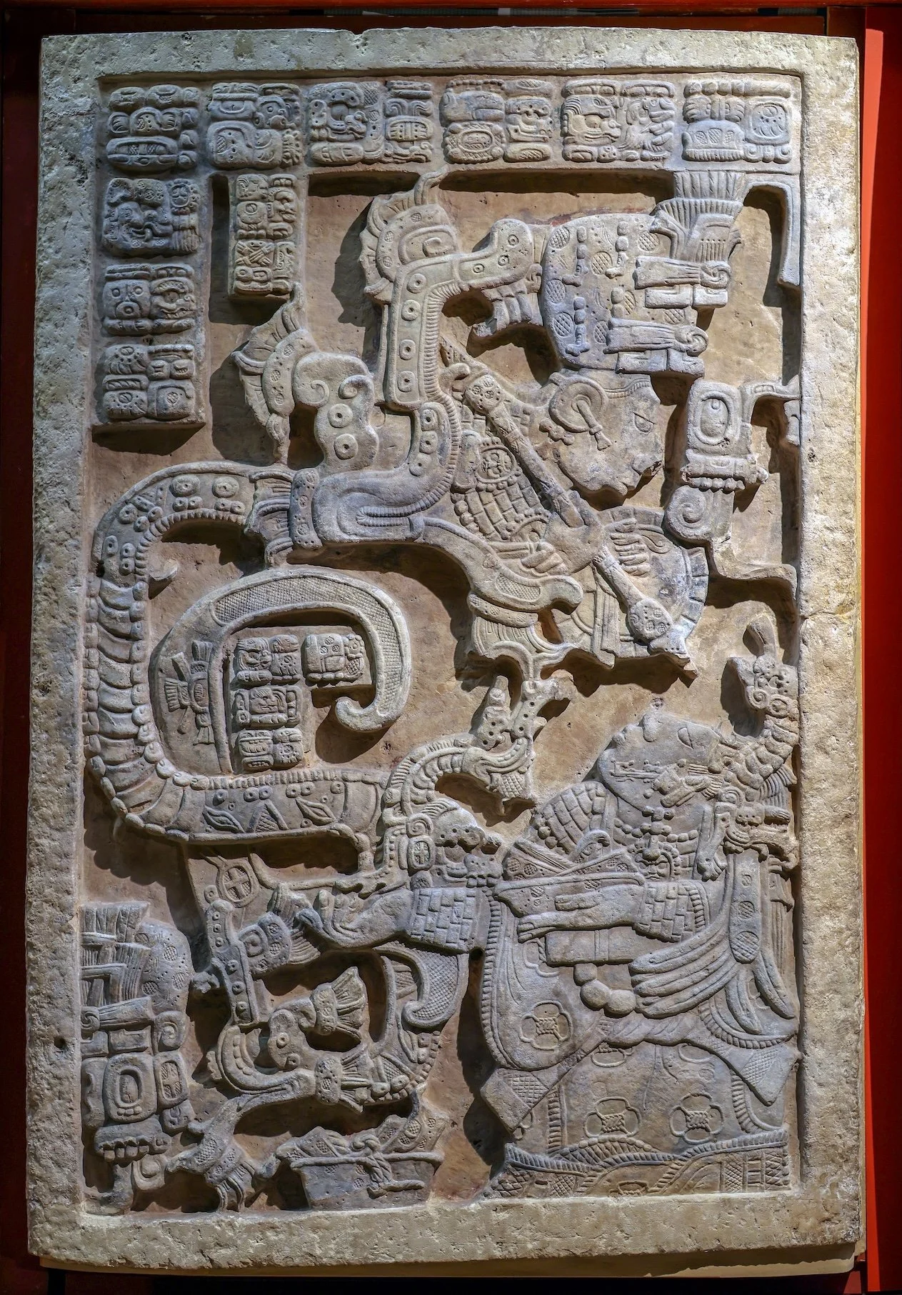 Lady K'abal Xook (Lady Xoc) on Lintel 25 from Yaxchilán | Ancient Maya ...