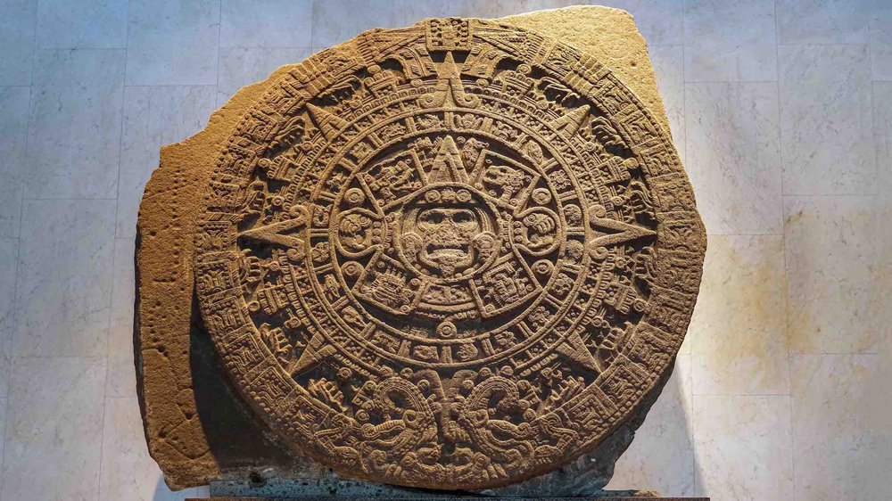 The most famous Aztec artwork: The Sun Stone or “Calendar Stone” — artsq.org