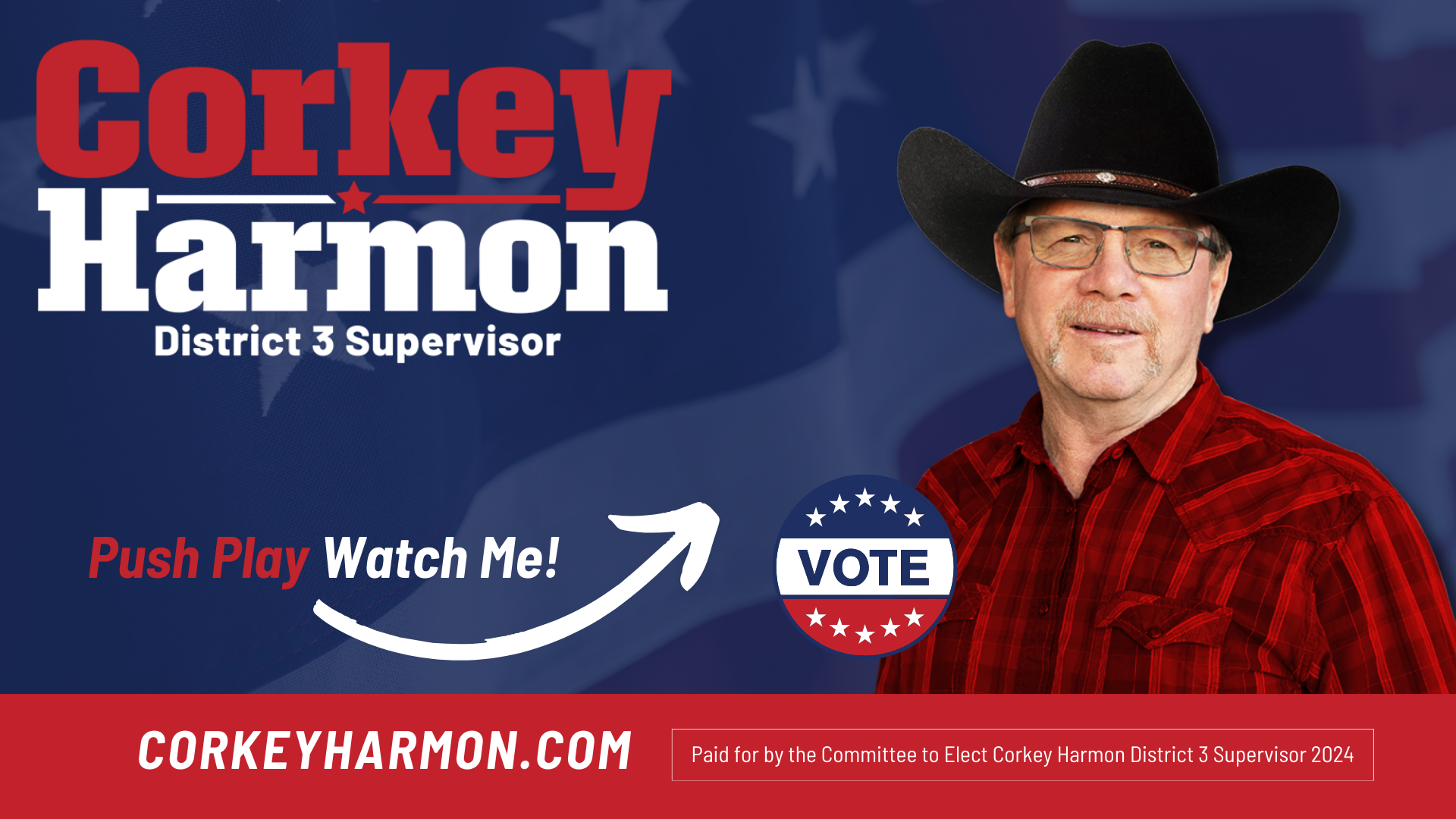 Vote Corkey Harmon for Shasta County District 3 Supervisor