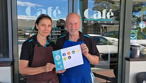 Cafe Manly — The Green Scheme