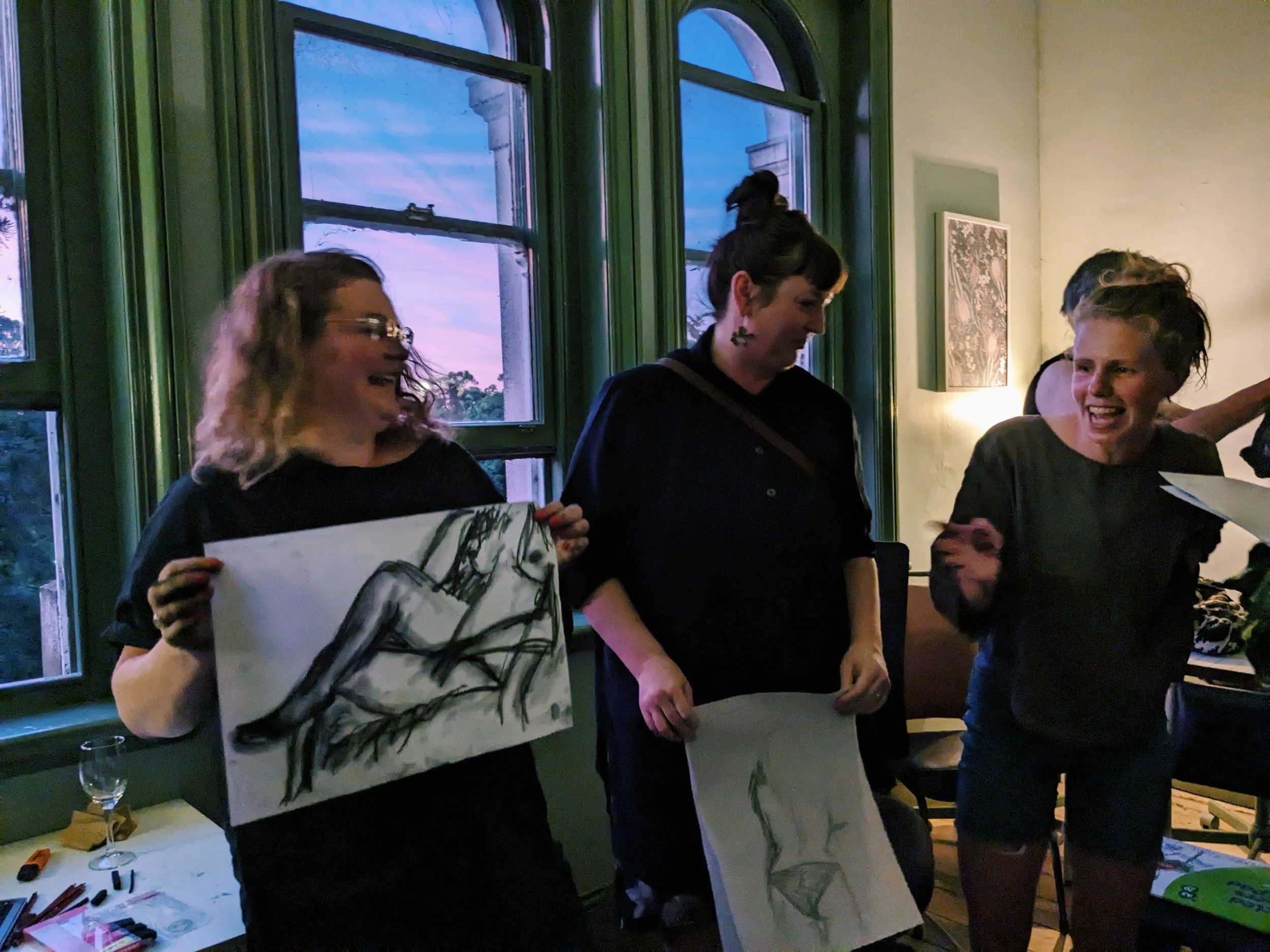 Lecker Life Drawing at Beechworth Coworking space — somewhere here co ...