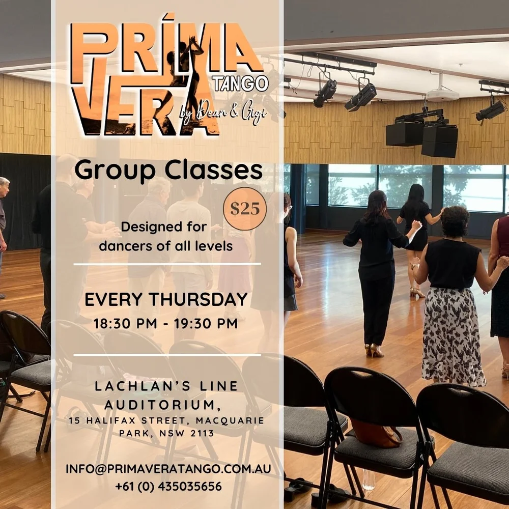 Group Tango Classes & Lessons in Sydney - all levels welcome — Primavera Tango - Sydney