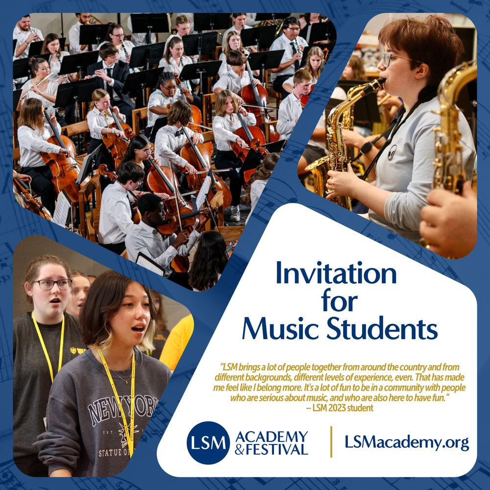 Promotional Tools — Lutheran Summer Music