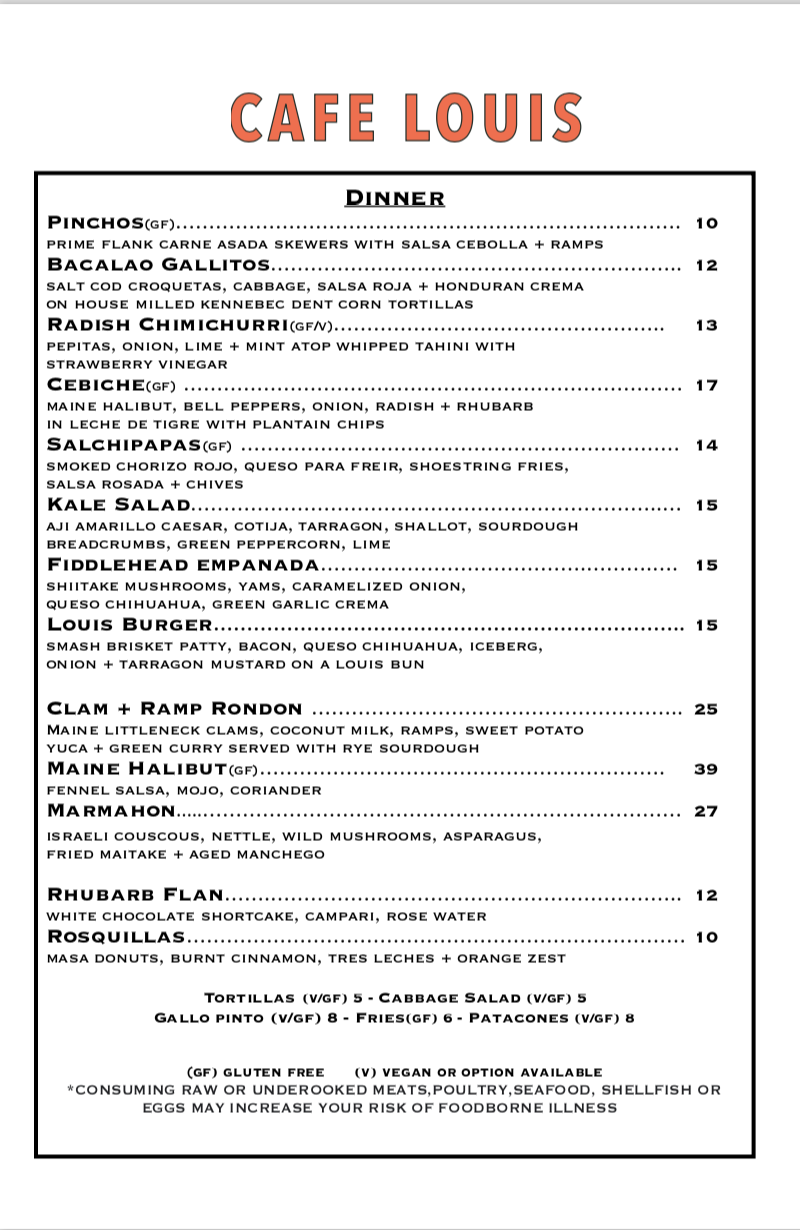 Menus — Cafe Louis (Copy)