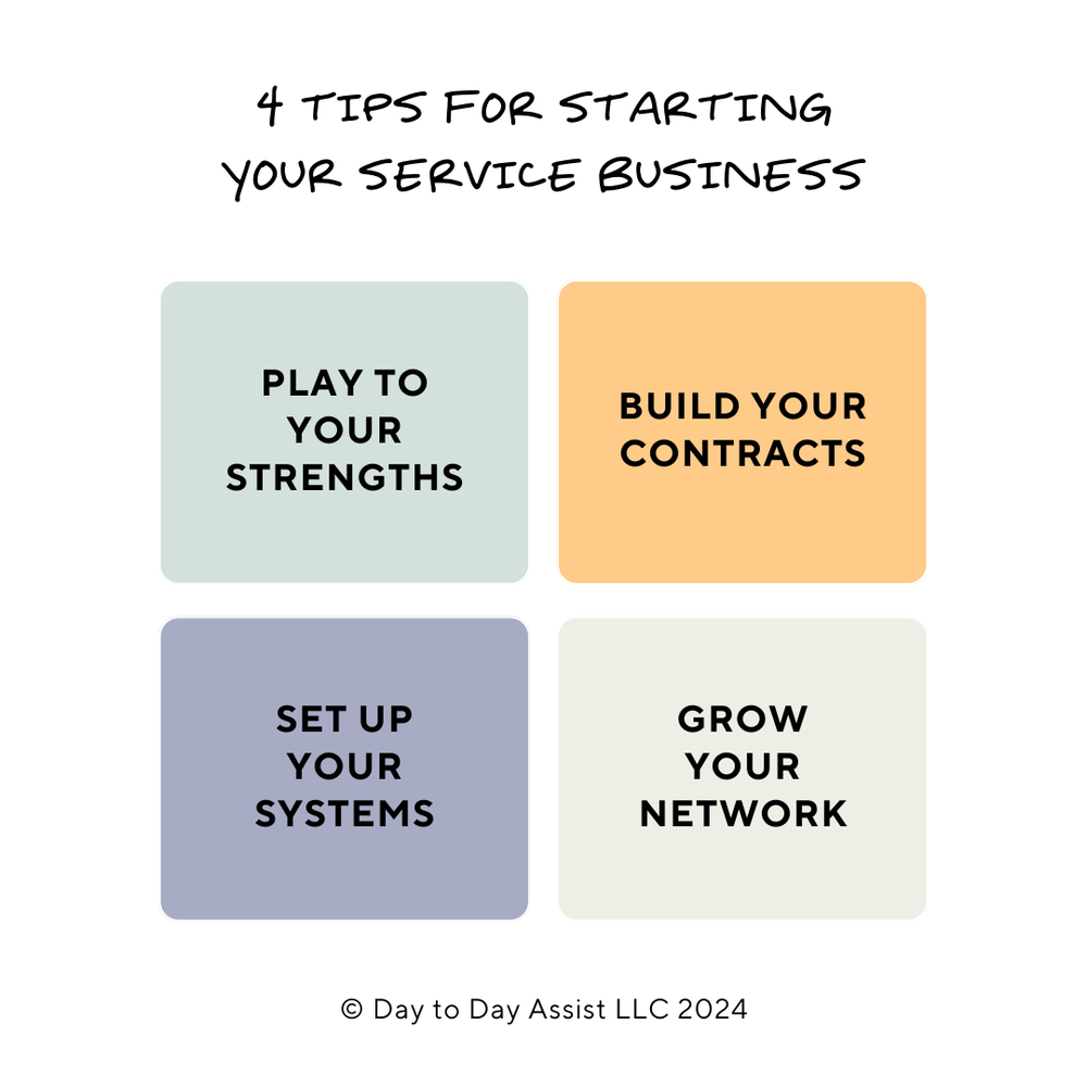 4 Things to Consider Before You Start a Service Business — Day To Day ...