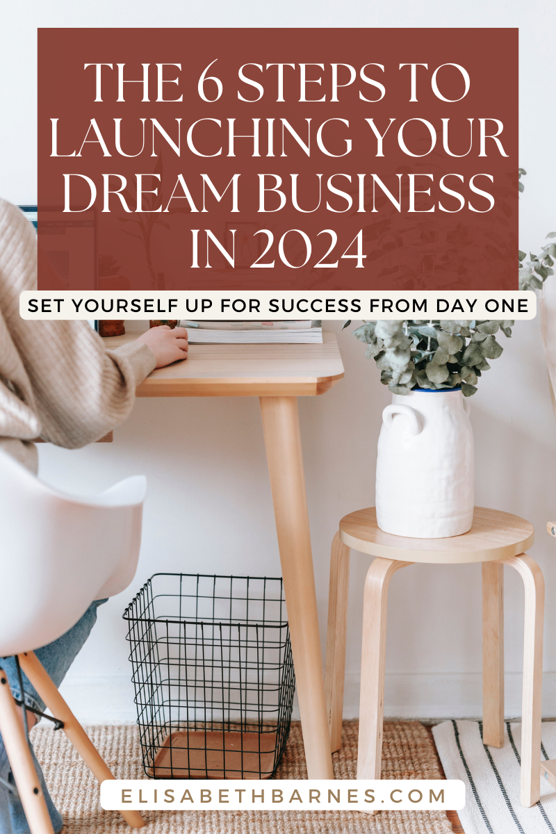 The 6 Steps to Launching Your Dream Business in 2024 — Elisabeth Barnes