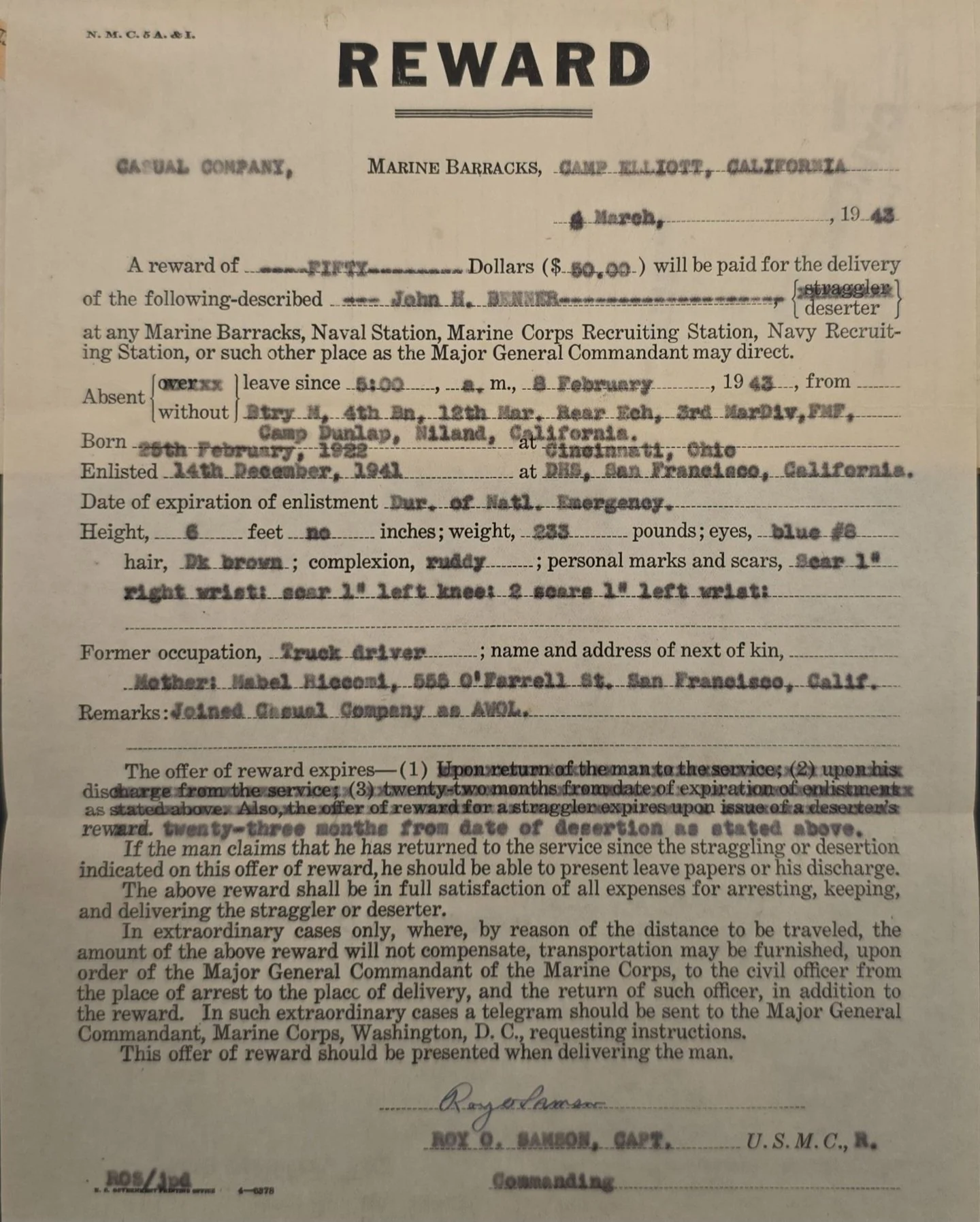 Order Military and Veteran Records — Heritage Research Solutions