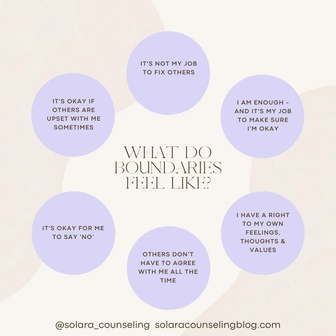 Boundaries 101 — Solara Counseling LLC