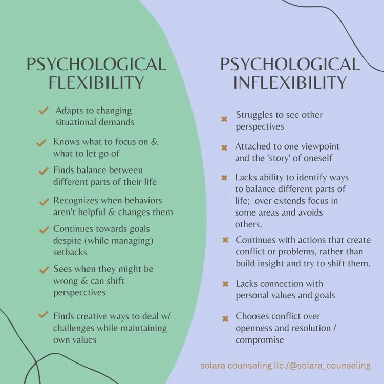 Flexible Thinking vs Rigid Thinking — Solara Counseling LLC