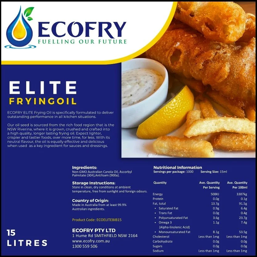 Fresh Oil Delivery — EcoFry