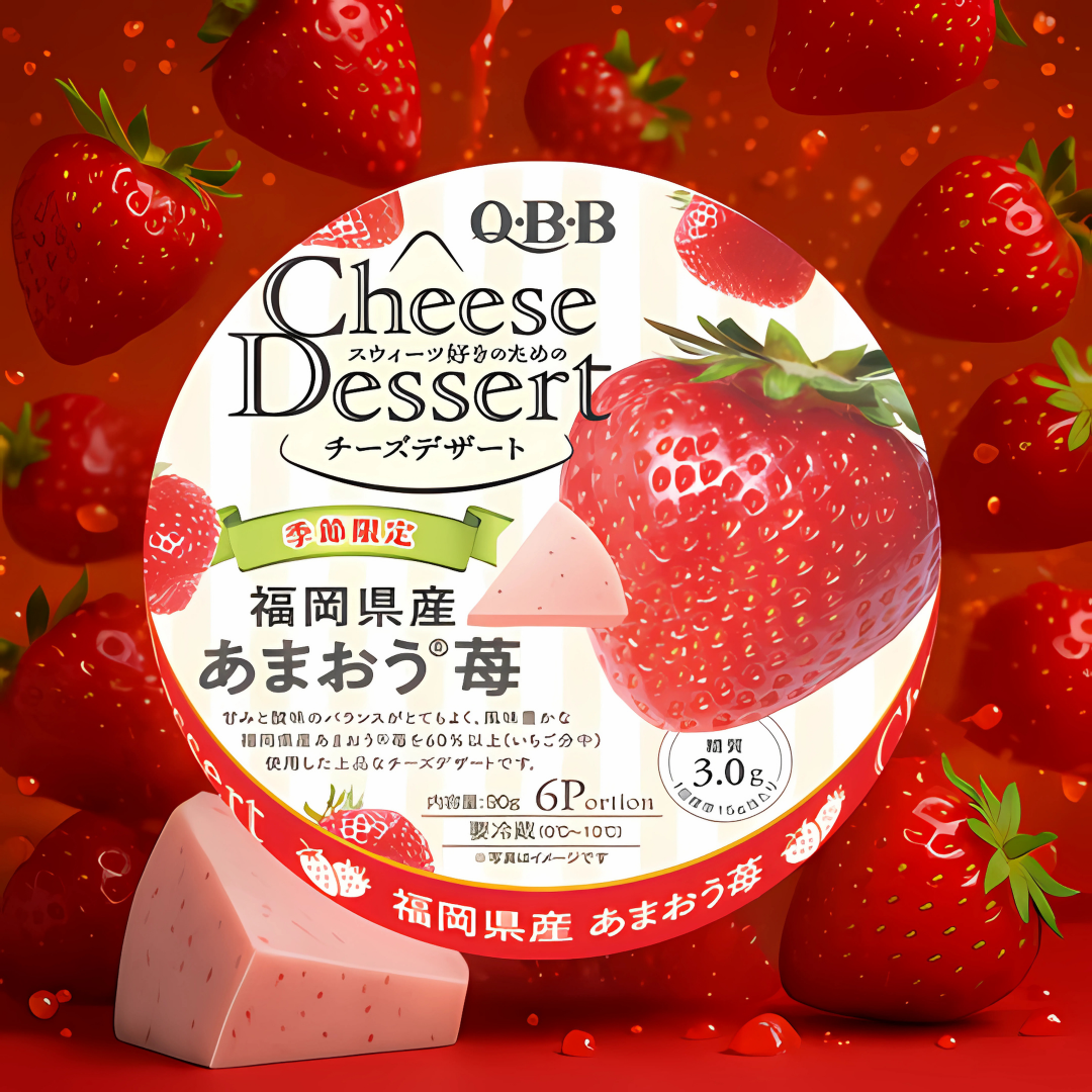 QBB Cheese Dessert Strawberry — Soku