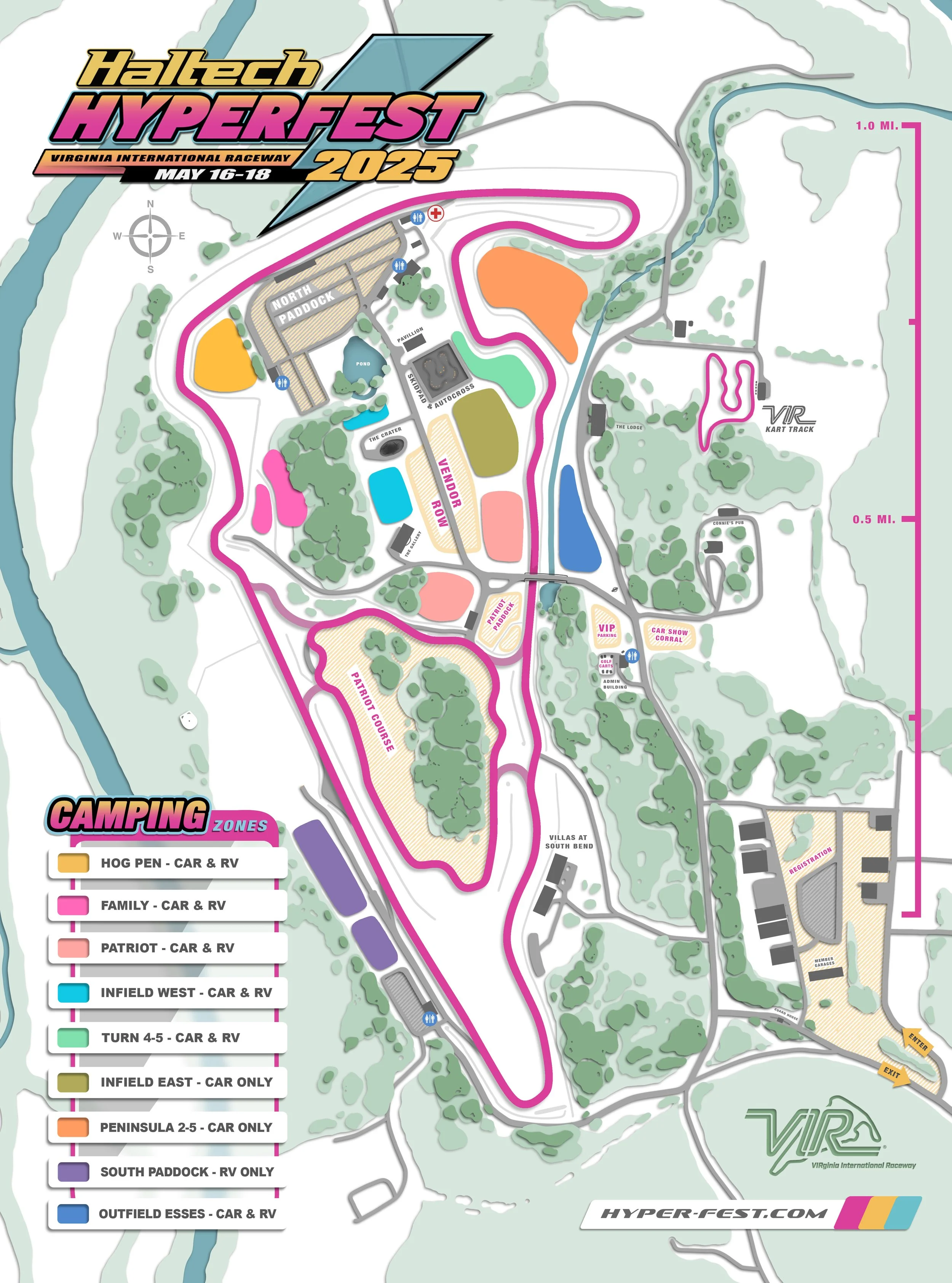 CAMPING MAP | Explore Now for Fun — HYPER⚡FEST