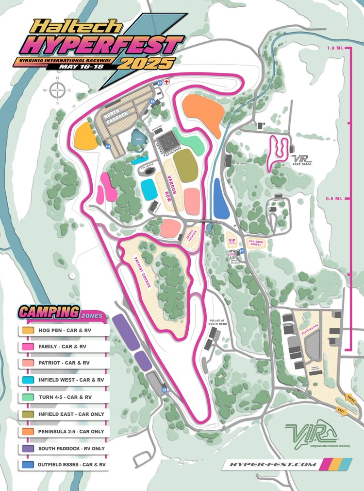 CAMPING MAP | Explore Now for Fun — HYPER⚡FEST