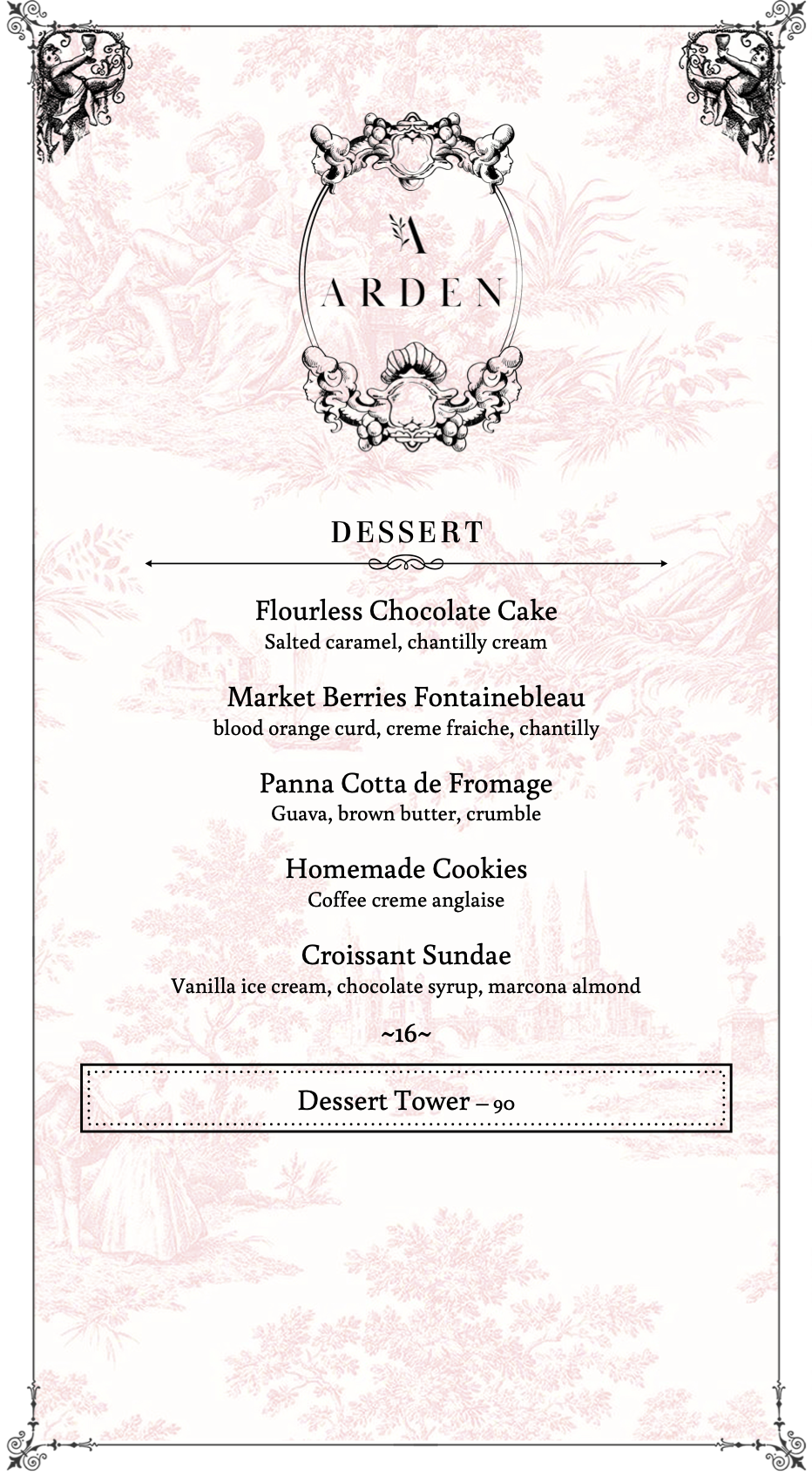 Dinner at Arden West Hollywood — Arden