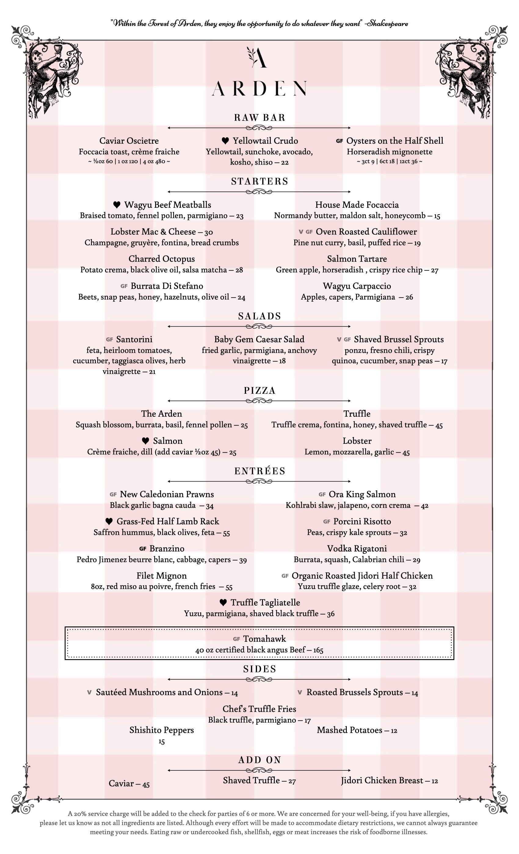 Arden Restaurant & Bar — Arden