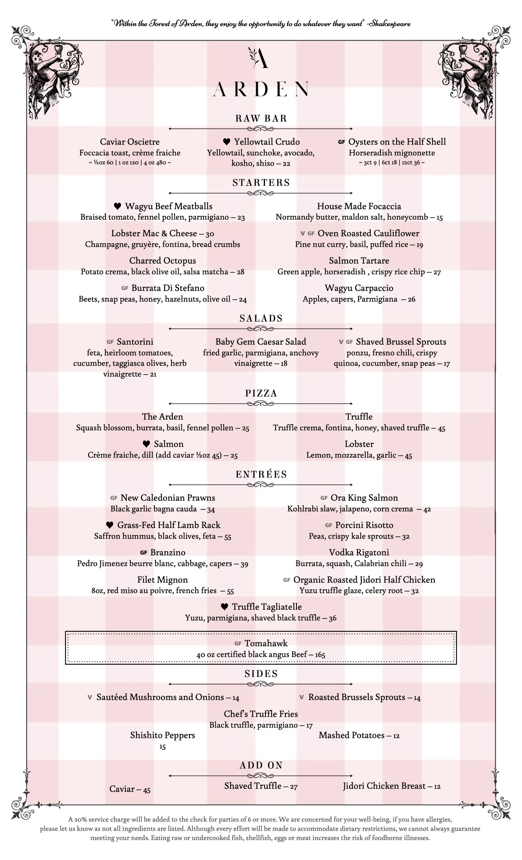Arden Restaurant & Bar — Arden