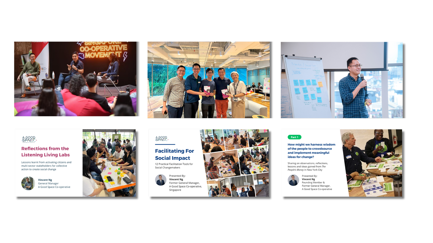 Speaking / Moderation at Panels & Forums — Vincent Ng