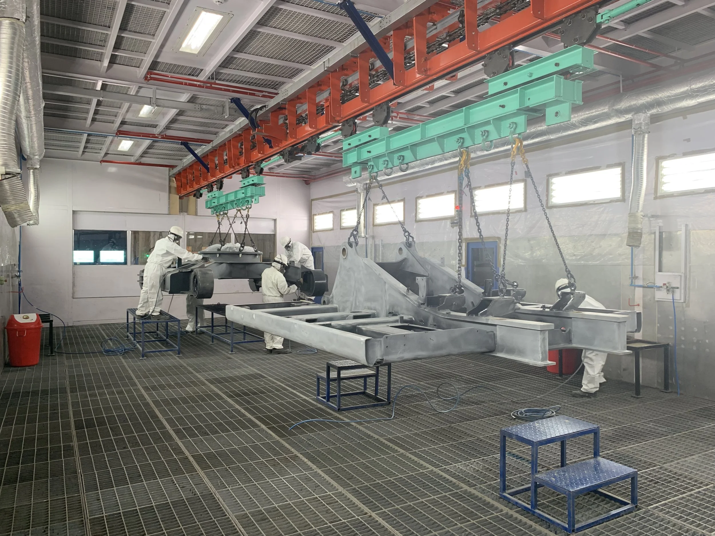 Floor/ Overhead Conveyers — LEO SURFACE COATINGS PVT LTD