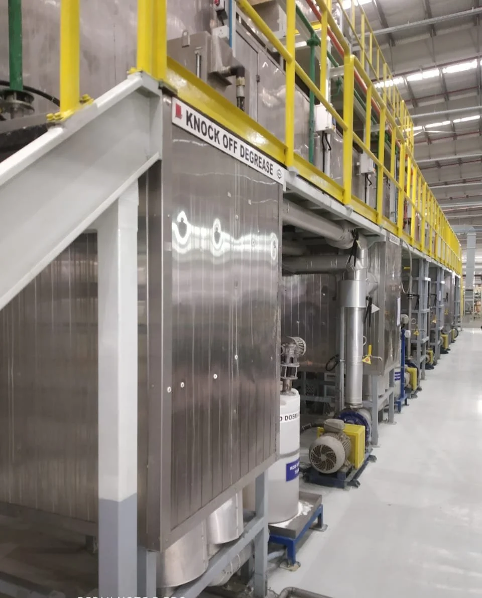 Spray/ Dip Pre-treatment — LEO SURFACE COATINGS PVT LTD