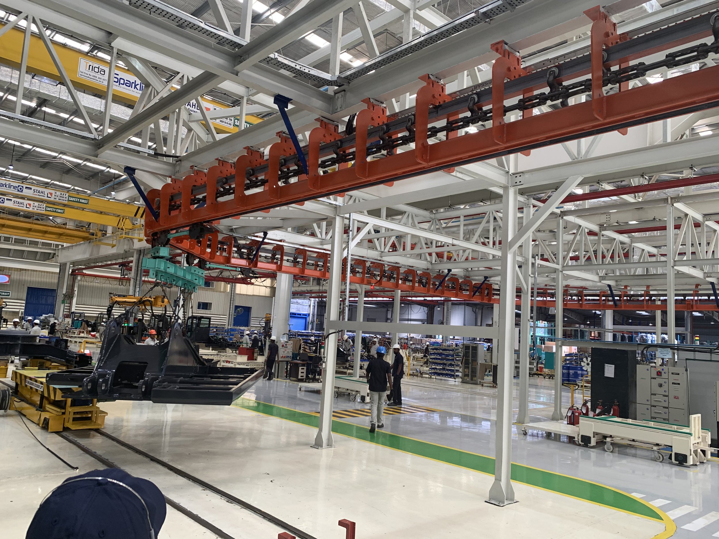 Floor/ Overhead Conveyers — LEO SURFACE COATINGS PVT LTD