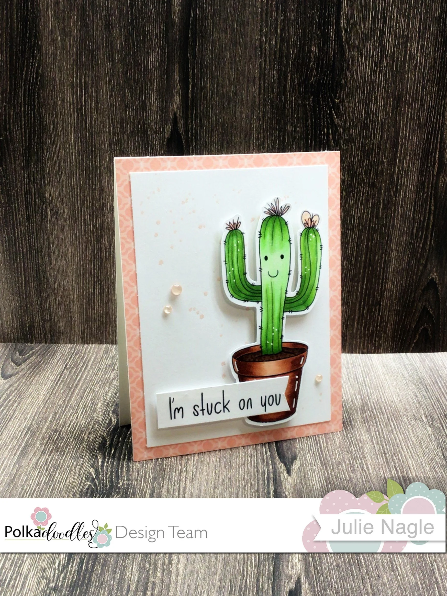 “Stuck On You” - Fun & Quirky Greeting Card — Creative Card Design ...