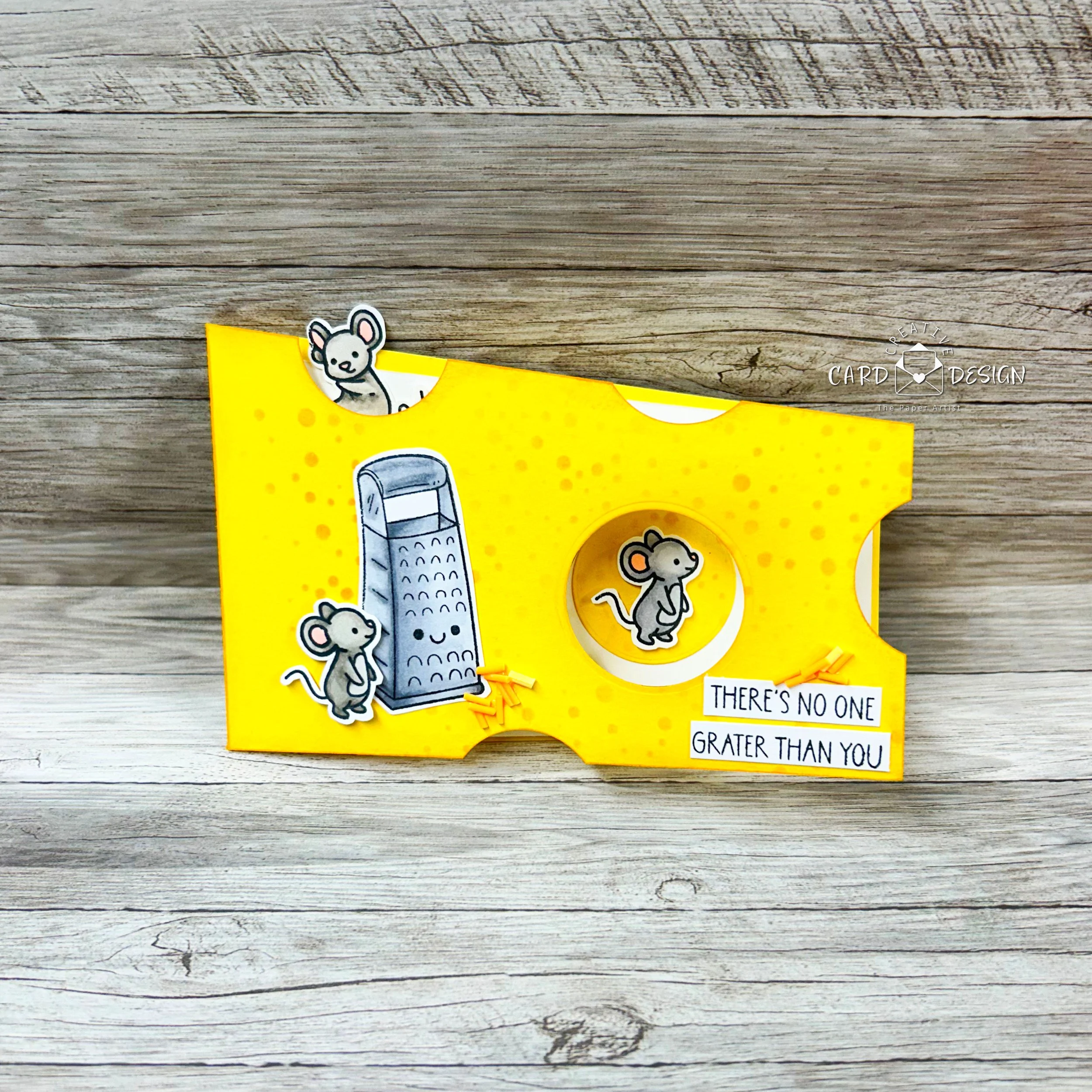 A “Cheesy” Card Collaboration — Creative Card Design - with The Paper ...