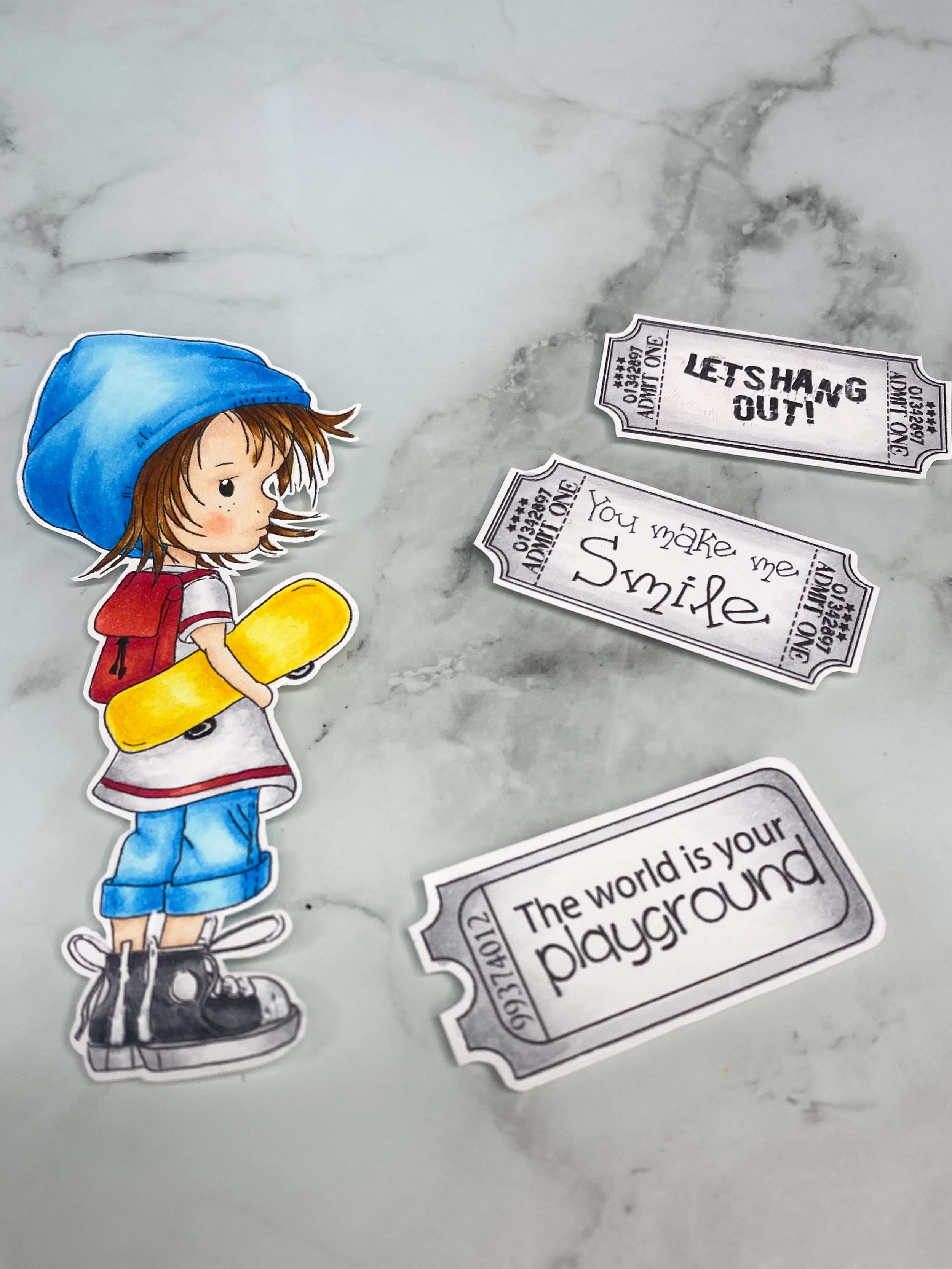 Skating boarding “Little Dude” Greeting Card — Creative Card Design ...