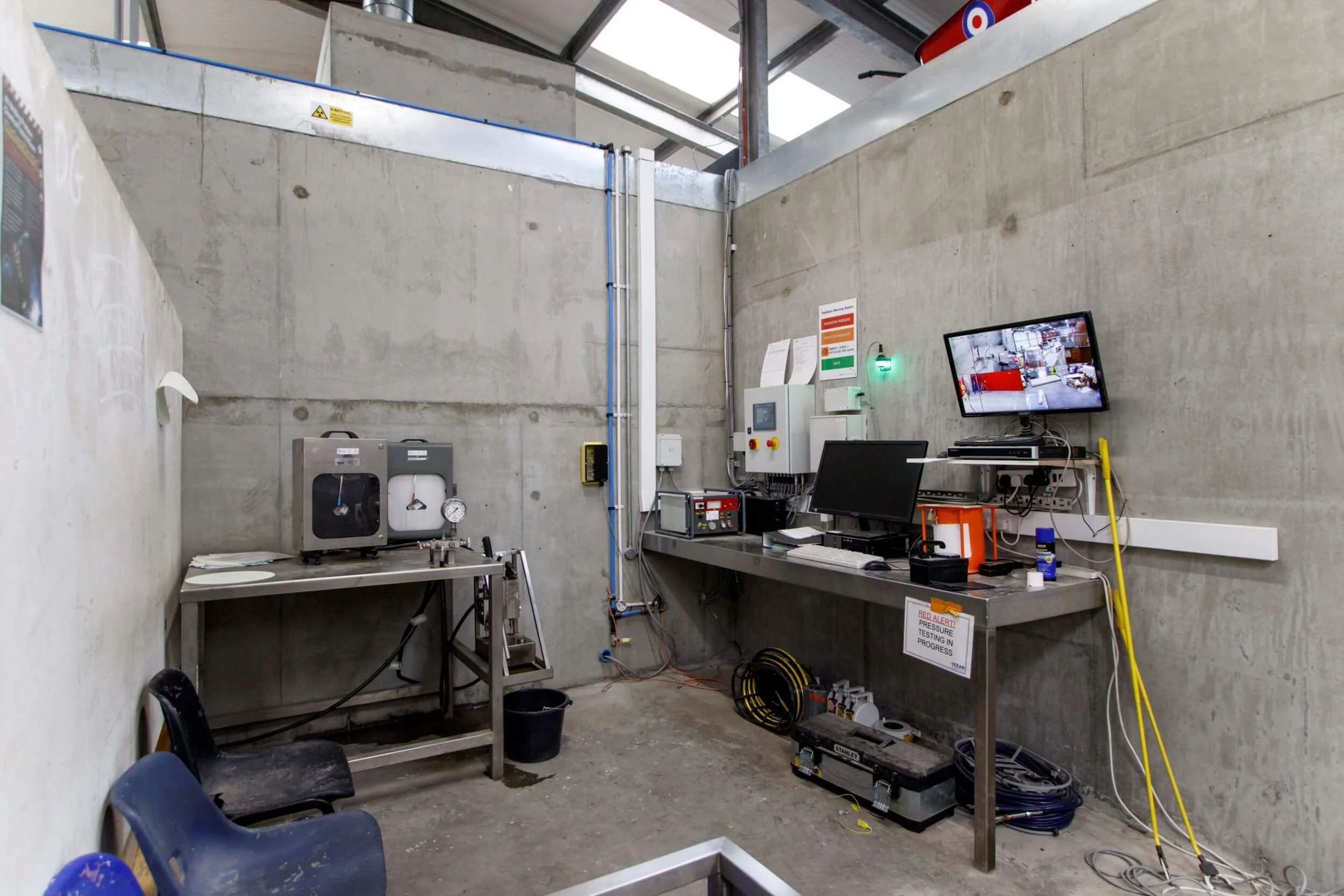 Ocean Kinetics Non Destructive Testing Facility — CASE Shetland