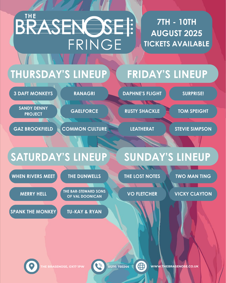 LINE UP — The Fringe