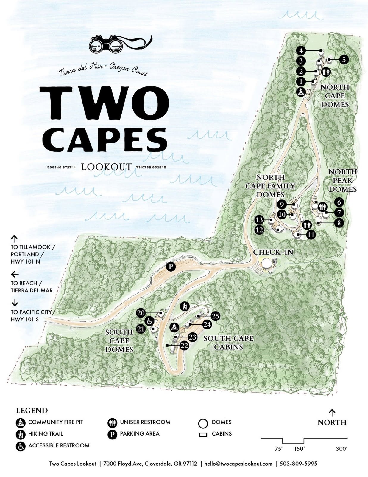 Property Map | View Our Layout — Two Capes Lookout