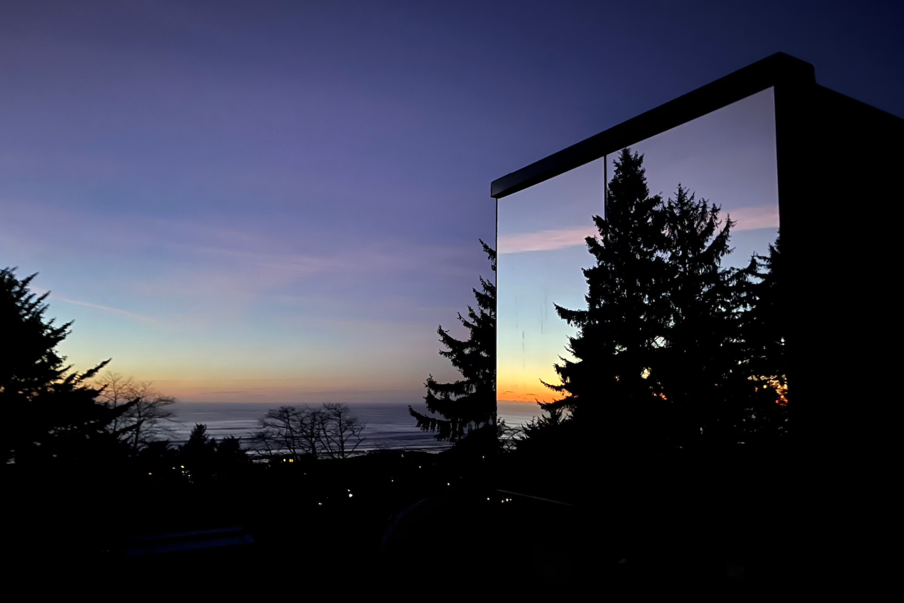 Mirror Cabins On The Oregon Coast — Two Capes Lookout