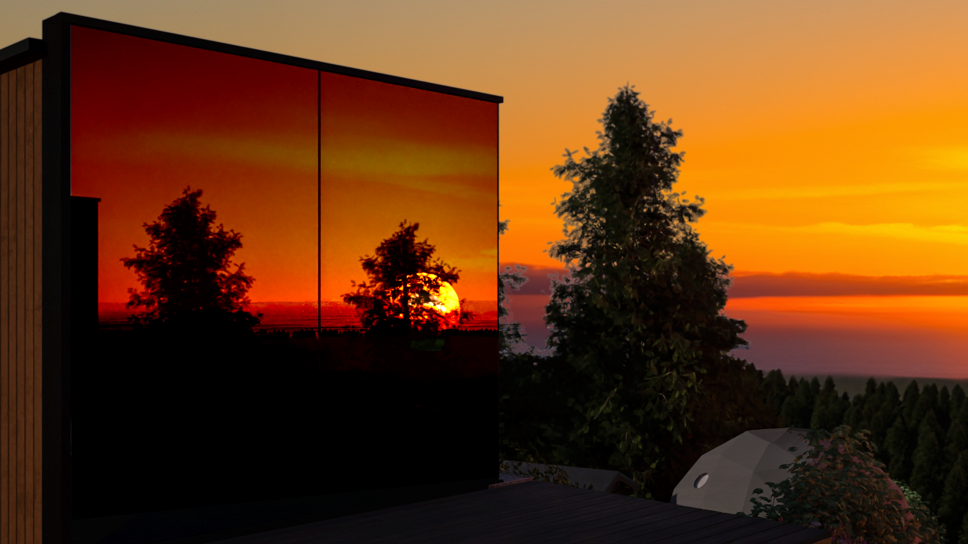 Mirror Cabins On The Oregon Coast — Two Capes Lookout