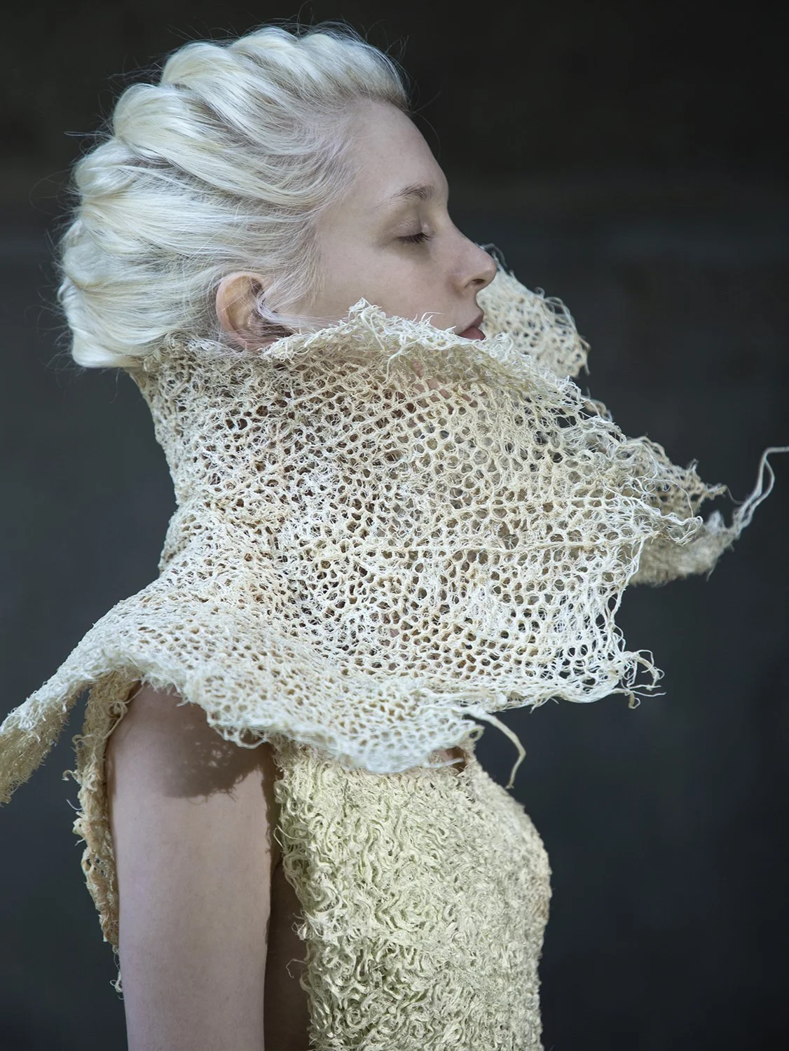 Harnessing the power of plant roots to grow one-of-a-kind textile.